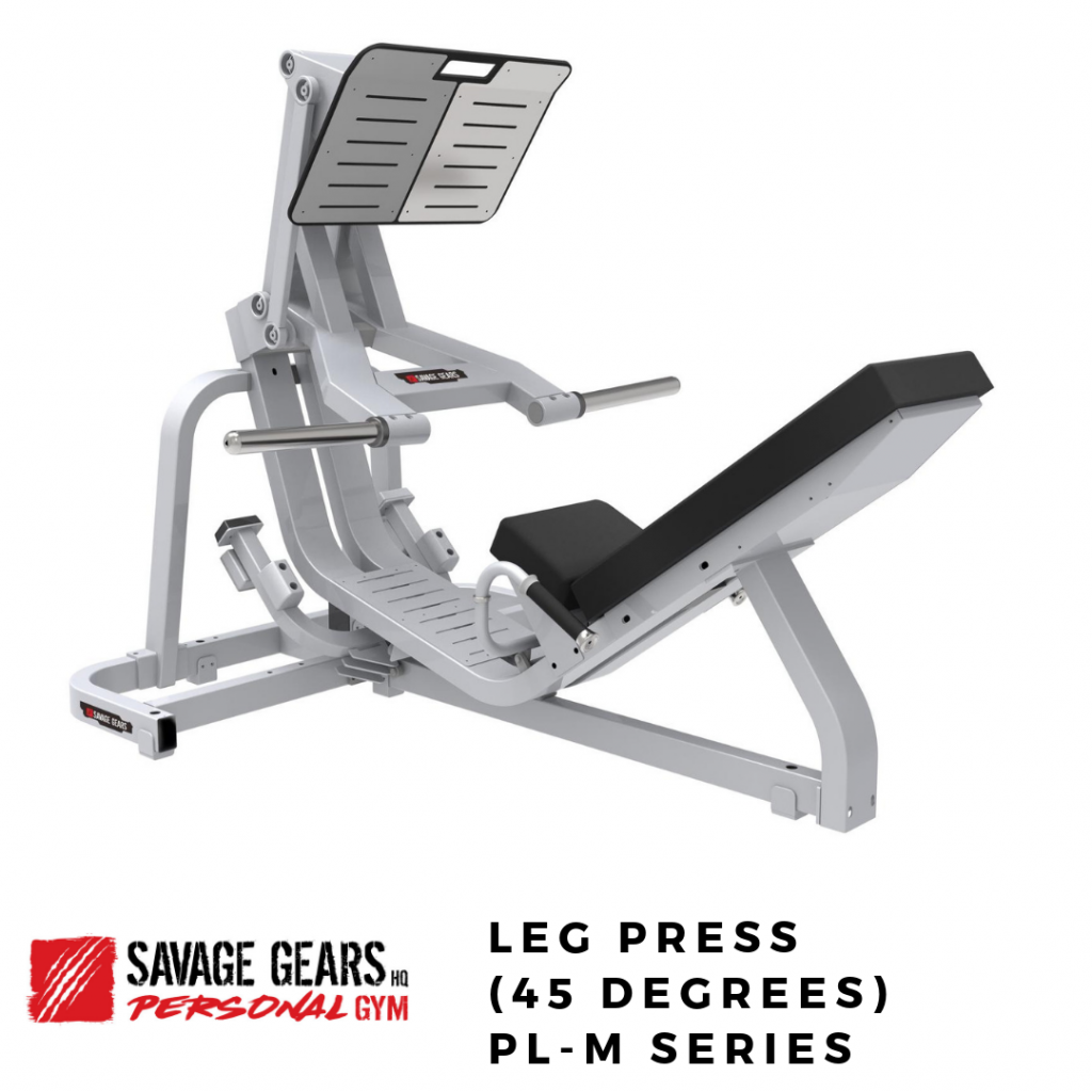 Leg Press Machine (Plate Loaded) - Savage Gears